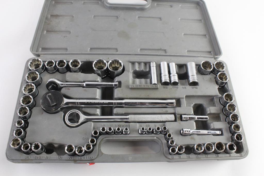 Pittsburgh Ratchet And Scoket Set, Missing Pieces, 30+ Pieces ...