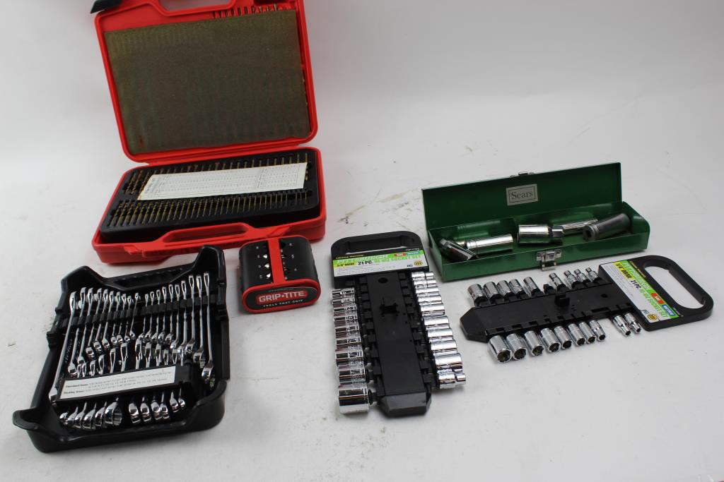 Pittsburgh Socket / Wrench Set, Handyman Drill Bit Set And More ...