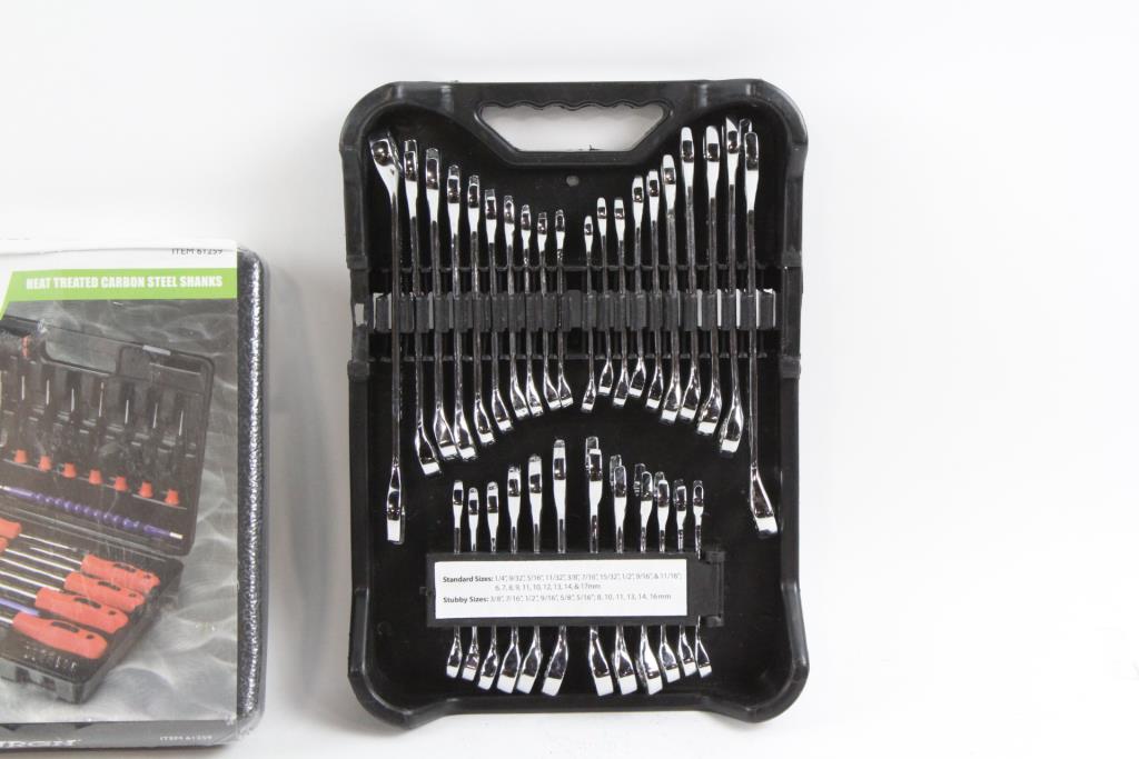 Pittsburgh Wrench Set And Scredriver Set, 2 Pieces | Property Room