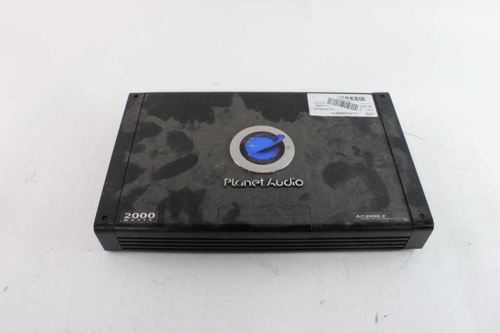 Planet Audio Amplifier | Property Room