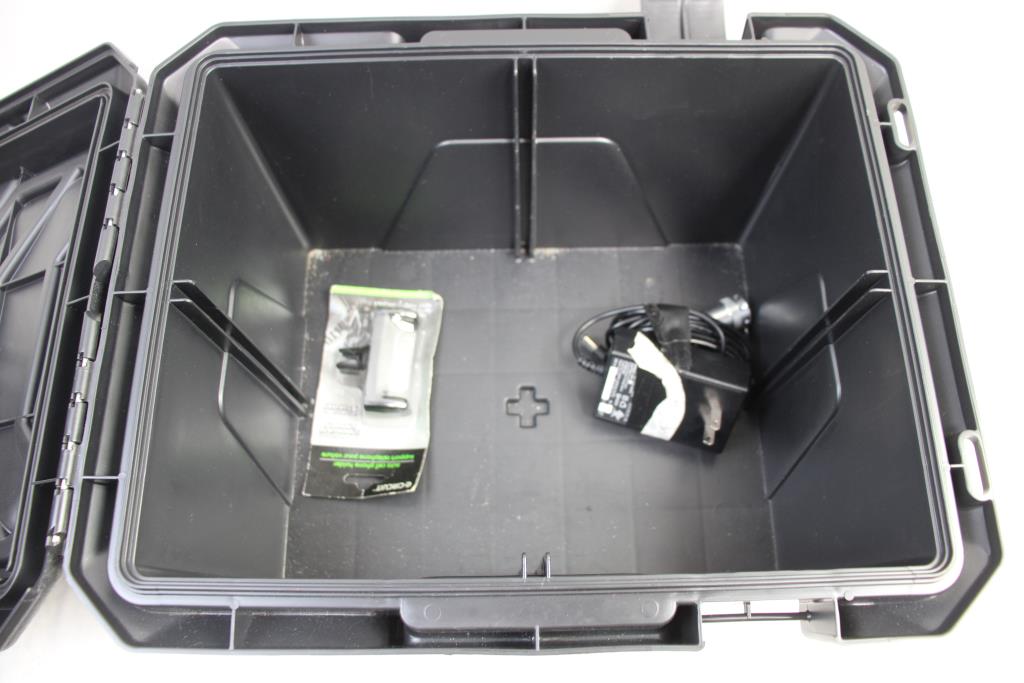 Plano Automotive Crate W/ Misc Items | Property Room