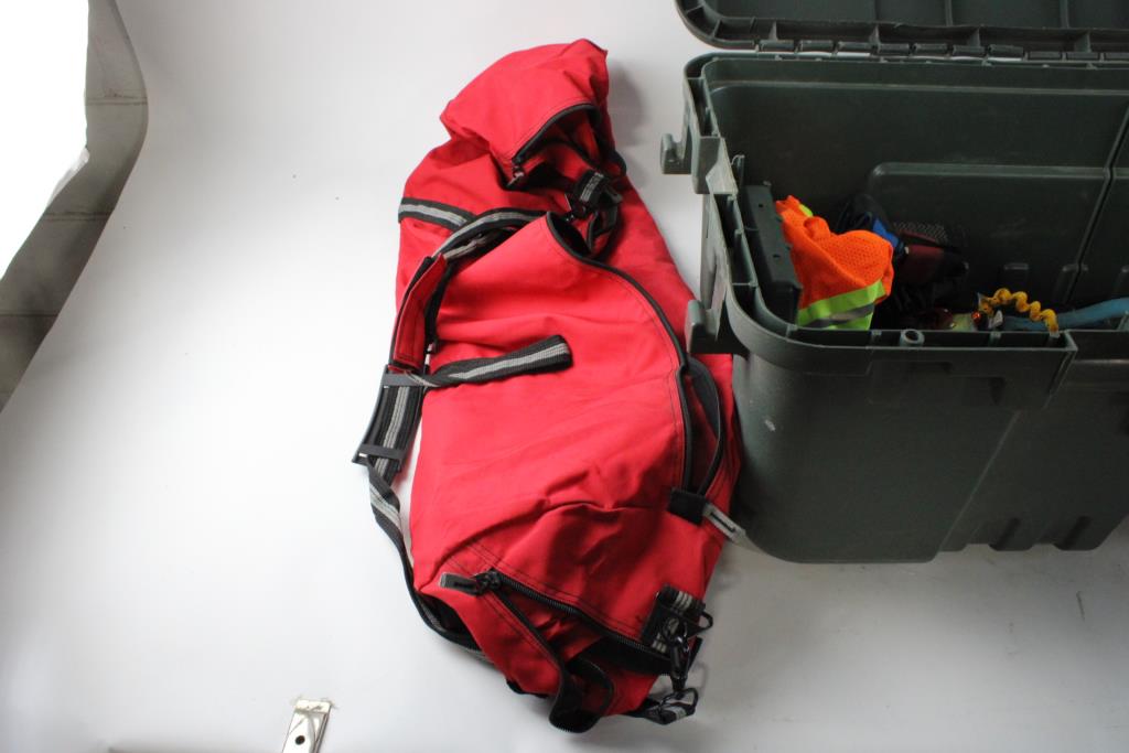 Plano Chest With Straps & Hooks, 5+ Pieces | Property Room