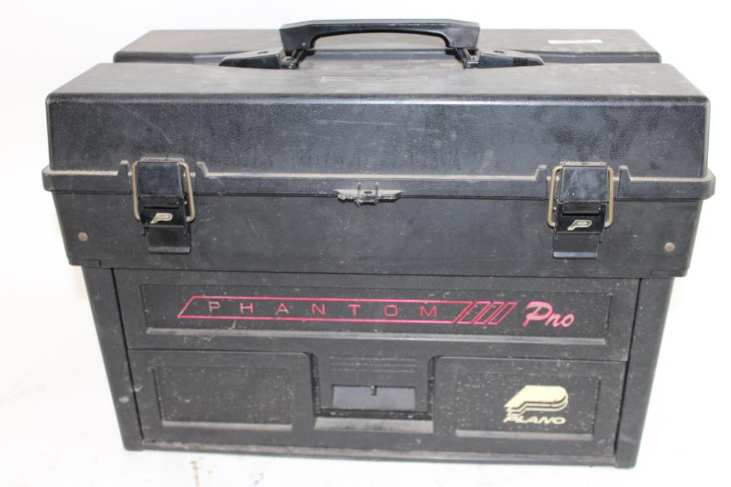 Plano FIshing Chest With Accessories 50+ PIeces | Property Room
