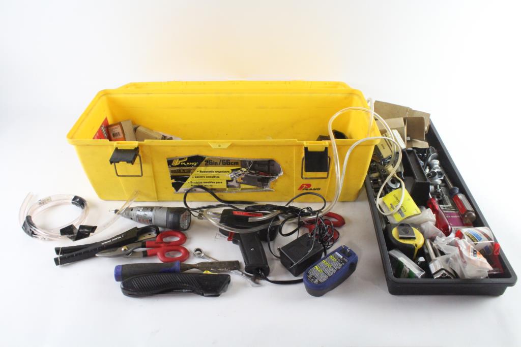 Plano Tool Box With Tools, 20+ Pieces | Property Room
