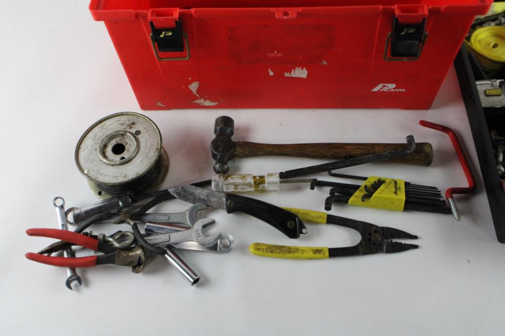 Plano Tool Box With Tools, 20+ Pieces | Property Room