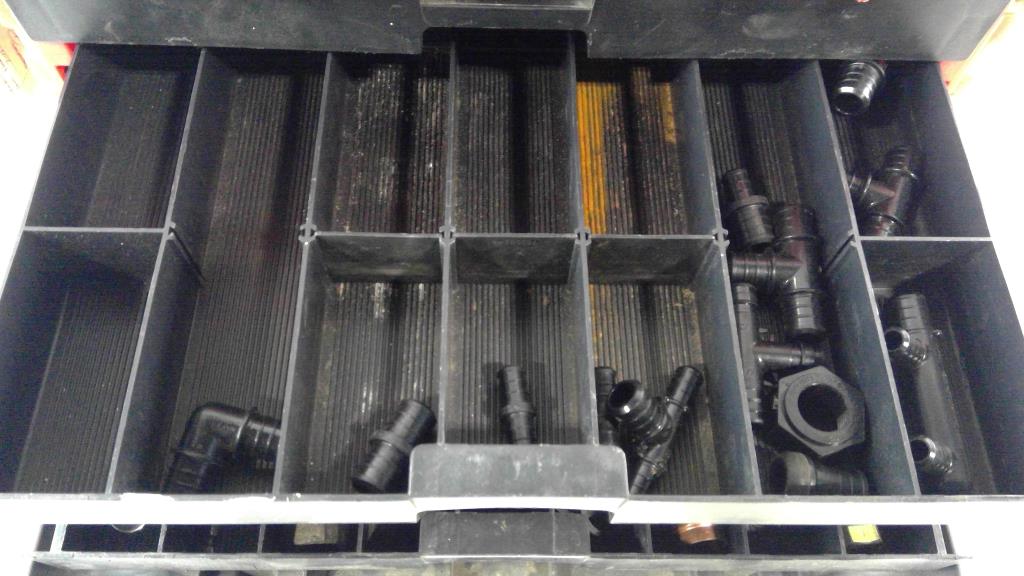 Plano Tool Box With Tools And More, 10+ Pieces | Property Room