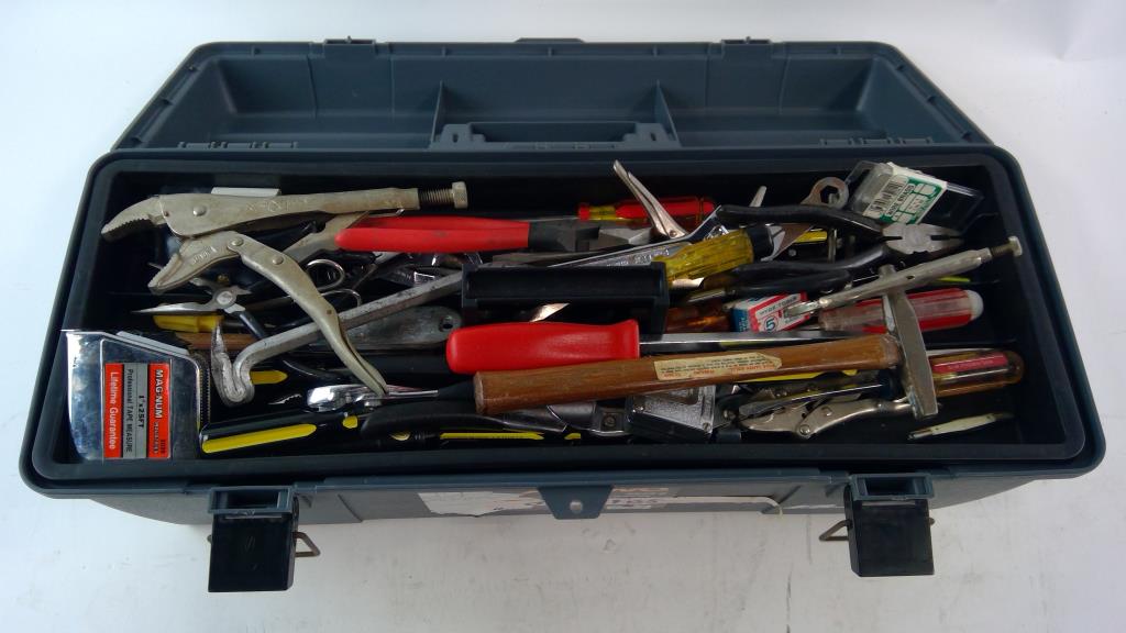 PLANO - Toolbox W/tools, 10+ Pieces | Property Room