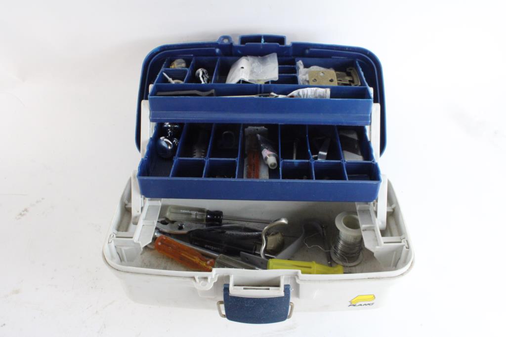 Plano Tools Box With Assortment Of Tools | Property Room
