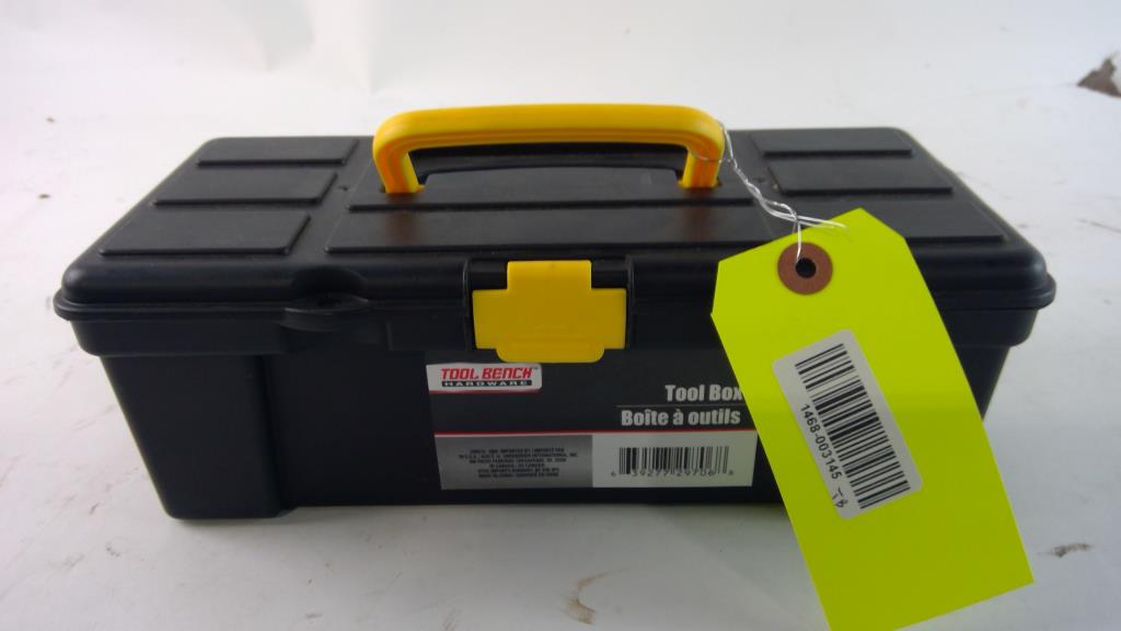 Plastic Mini Toolbox With Tools, 10+ Pieces | Property Room