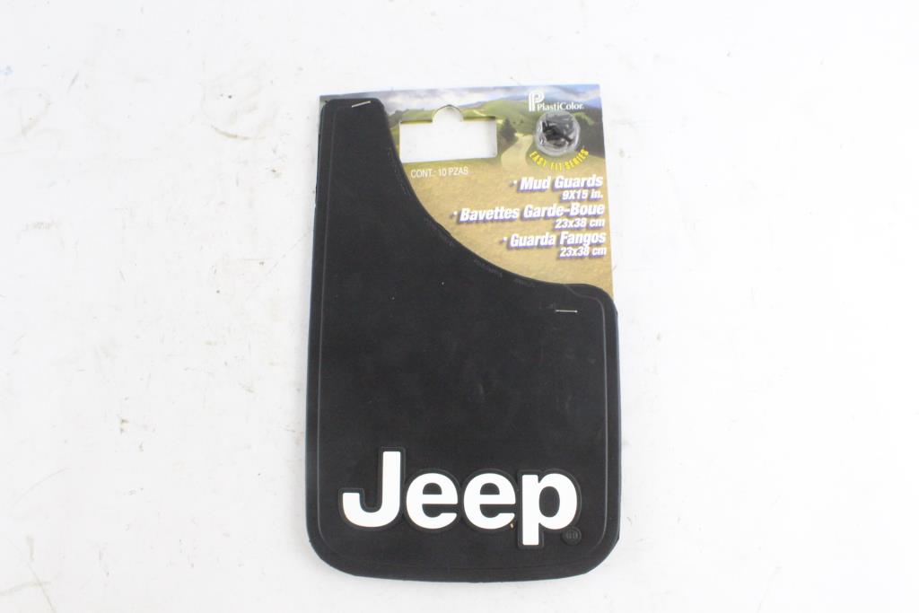 PlastiColor Jeep Mud Guards, 9" X 15" | Property Room