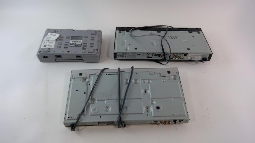 Playstation 1 And DVD Players, 3 Pieces | Property Room