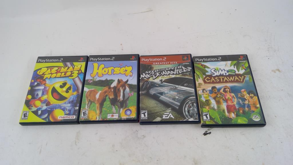 Playstation 2 Games, 4 Pieces | Property Room