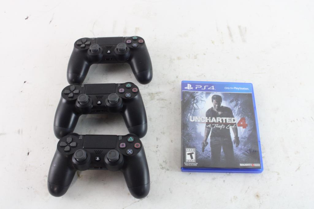 Playstation 4 Controllers And Game | Property Room