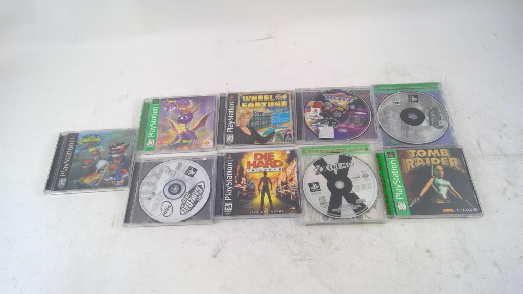 Playstation Games, 5+ Pieces | Property Room
