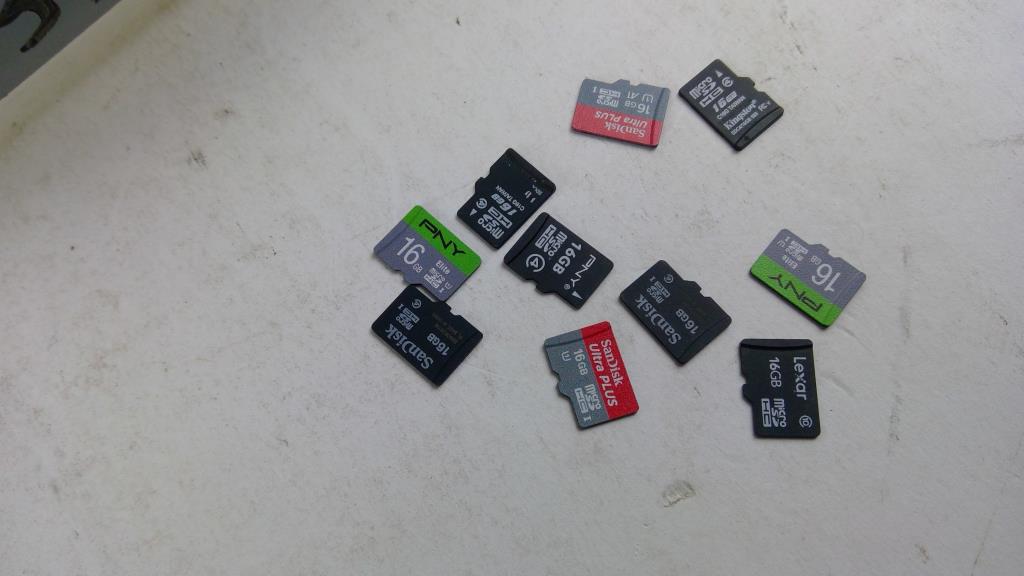 PNY And More MicroSDHC Card Bulk Lot, 10 Pieces | Property Room