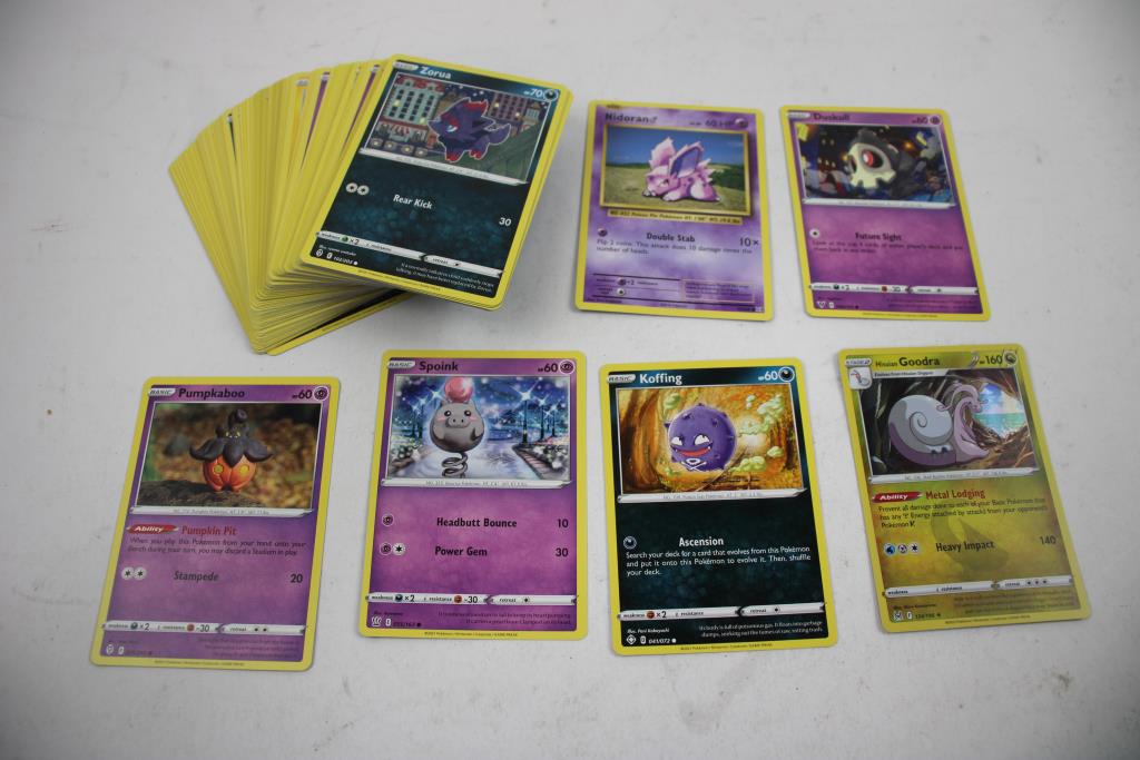 Pokemon And Yu-Gi-Oh! Trading Card Bulk Lot, 100+ Pieces | Property Room