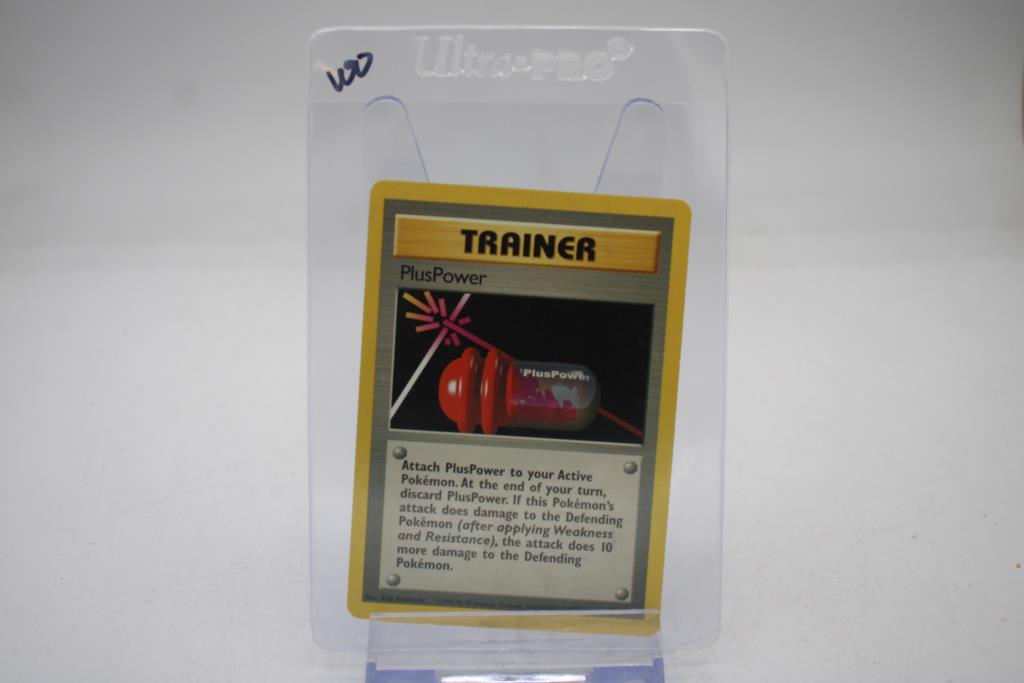 Pokemon Base Set Trainer PlusPower #84 | Property Room