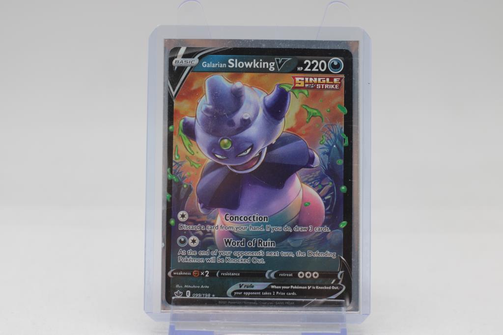 Pokemon Galarian Slowking V 099/198 | Property Room