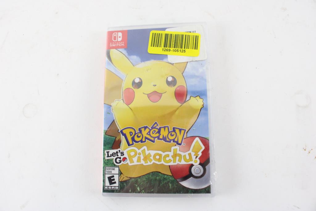 Pokemon Lets Go Pikachu Game Nintendo Switch | Property Room