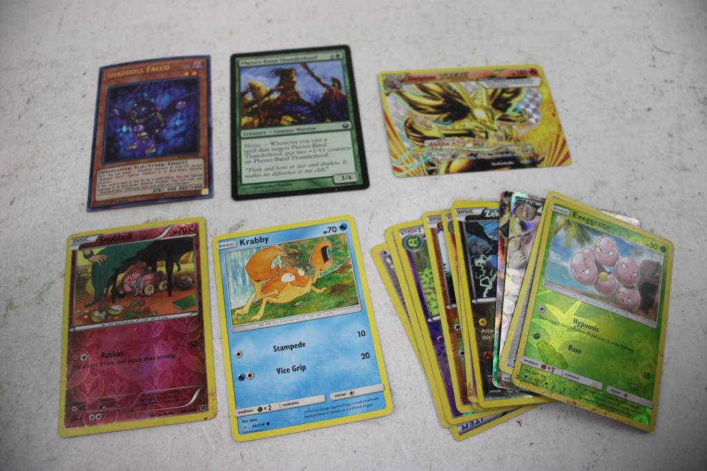 Pokemon, Panini, And More Trading Card Bulk Lot, 100+ Pieces | Property ...