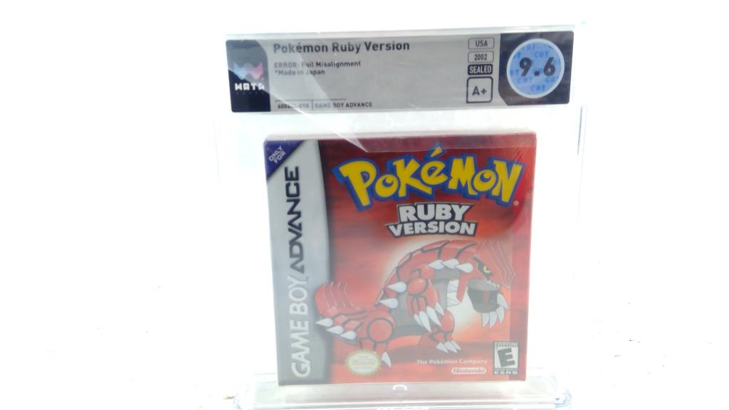Pokemon Ruby Version - New In Box, WATA Graded 9.6 | Property Room
