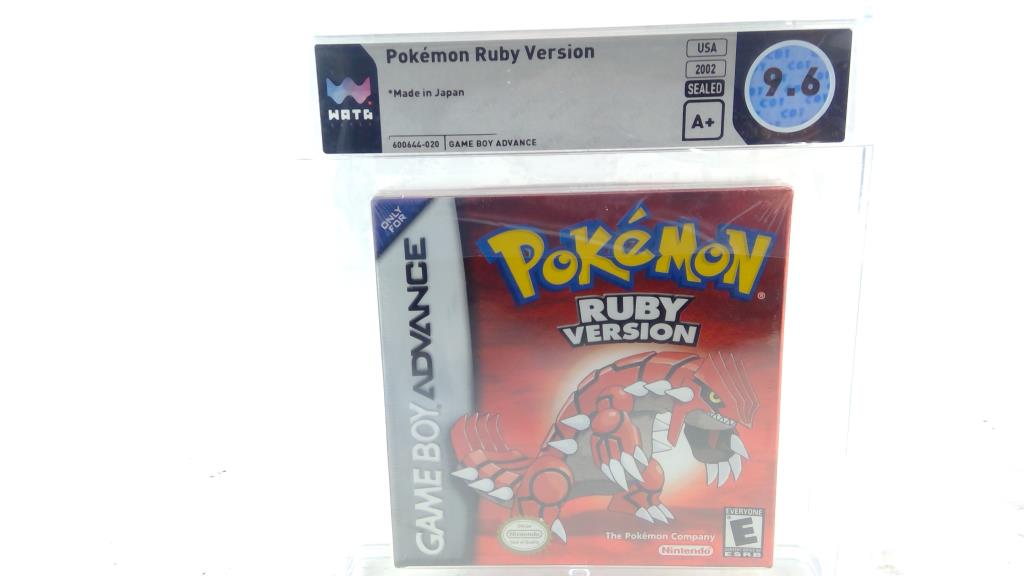 Pokemon Ruby Version - New In Box, WATA Graded 9.6 | Property Room