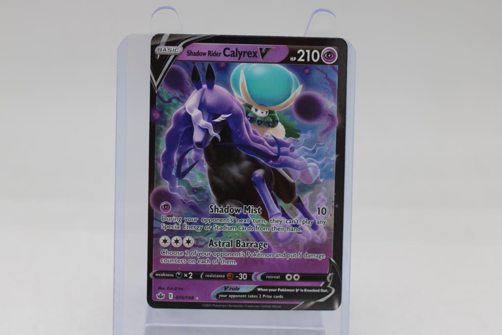 Pokemon Shadow Rider Calyrex V 074/198 | Property Room