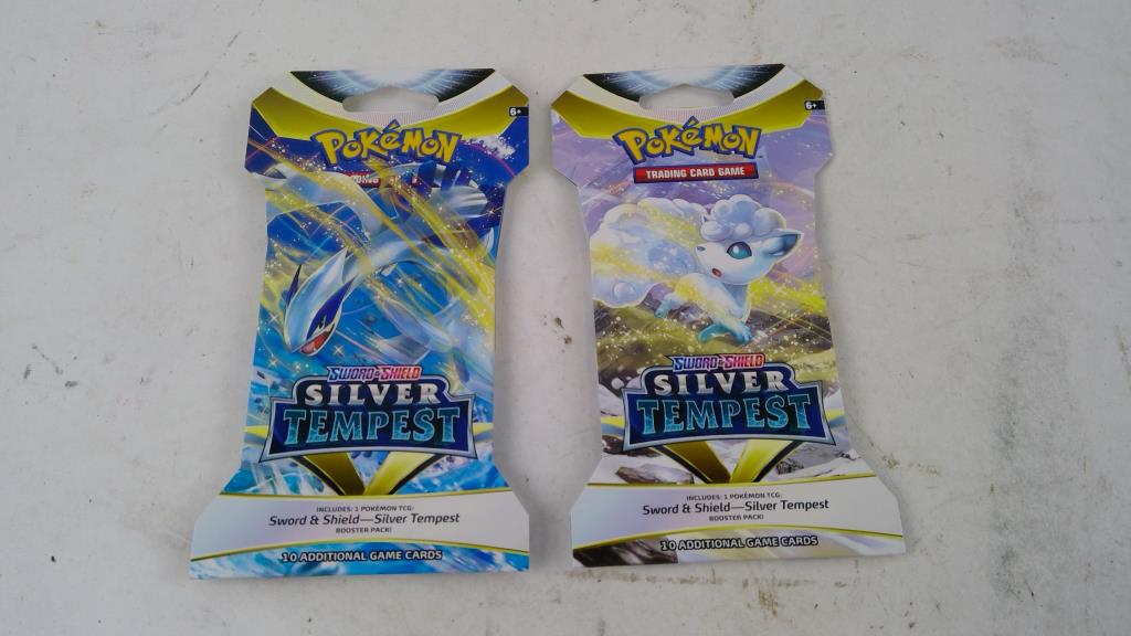 Pokemon Sword & Sheild Silver Tempest Booster Packs 2 Pieces | Property ...