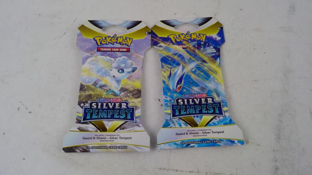 Pokemon Sword & Sheild Silver Tempest Booster Packs 2 Pieces | Property ...