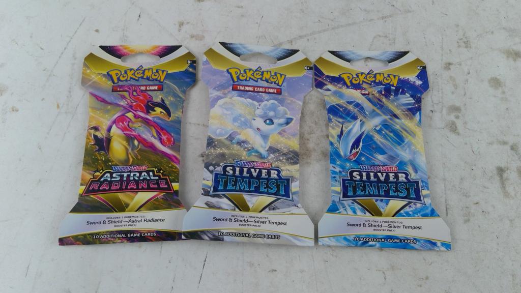 Pokemon Sword & Sheild Silver Tempest Trading Card Boost Packs And More ...