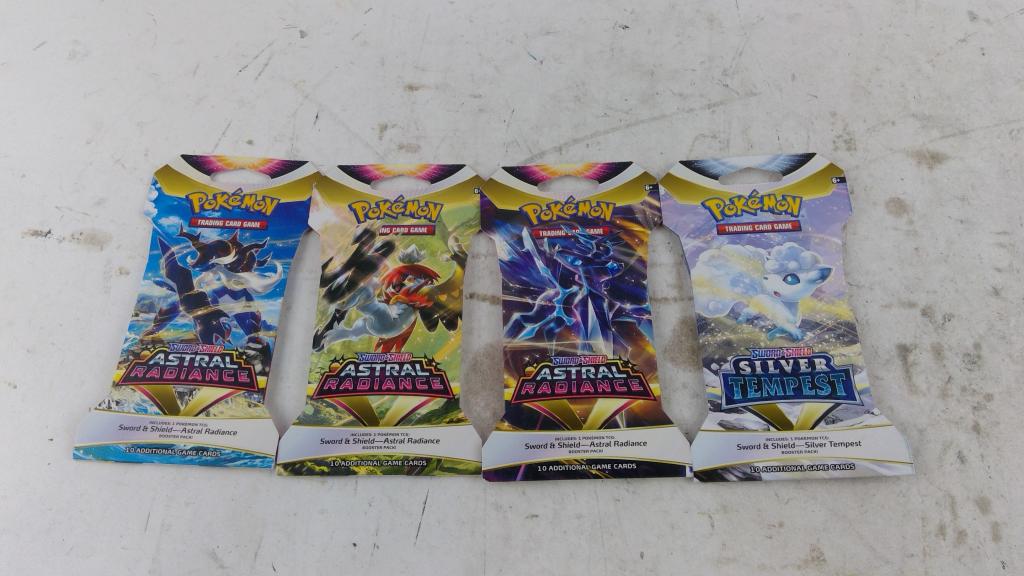 Pokemon Sword & Sheild Silver Tempest Trading Card Boost Packs And More ...