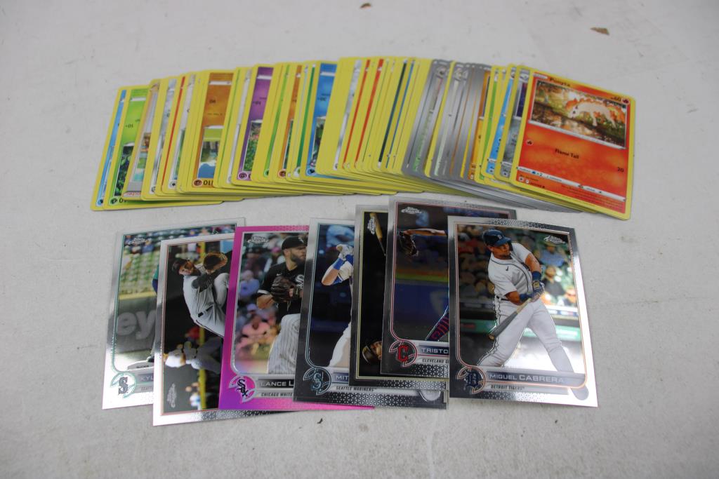 Pokemon, Topps Baseball, Trading Cards And Saving Cards | Property Room