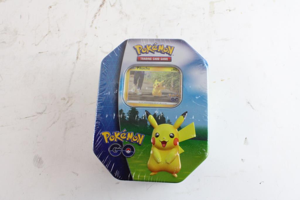 Pokemon Trading Card Game 4-Pack Pokemon GO Tin | Property Room