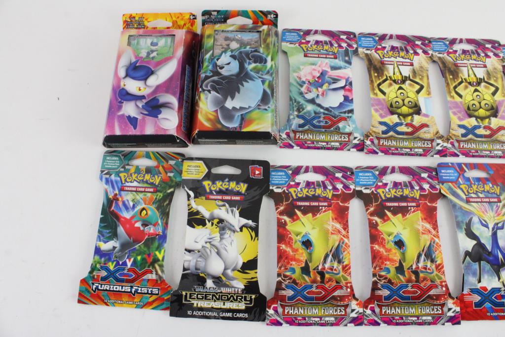 Pokemon Trading Card Packs/Decks And More, 12 Pieces | Property Room