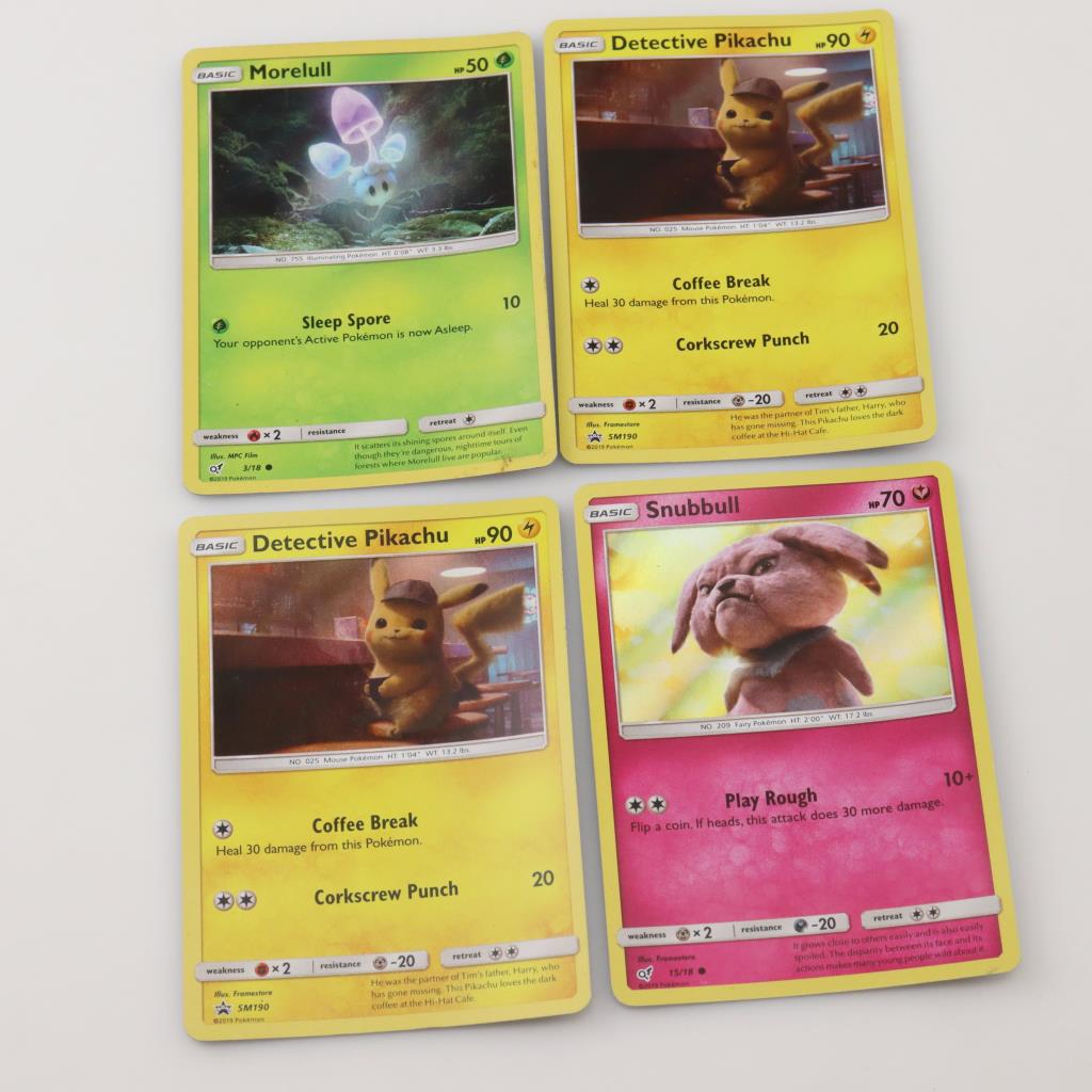 Pokemon Trading Cards, 4 Pieces | Property Room