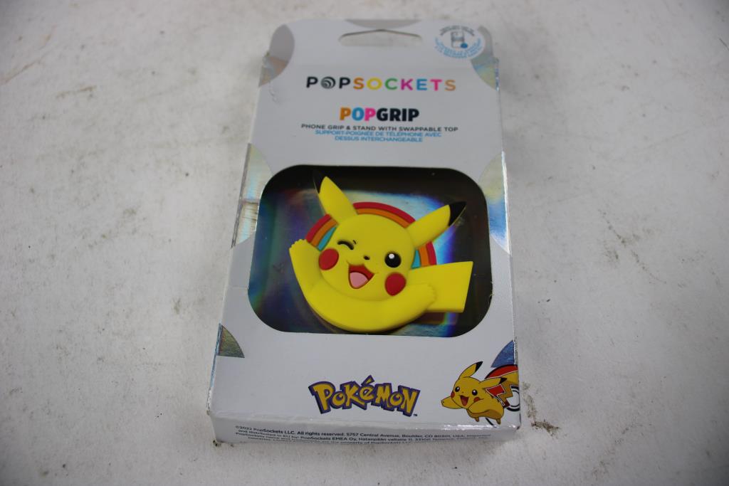 Pokemon Trading Cards And Popsocket Lot, 100+ Pieces | Property Room