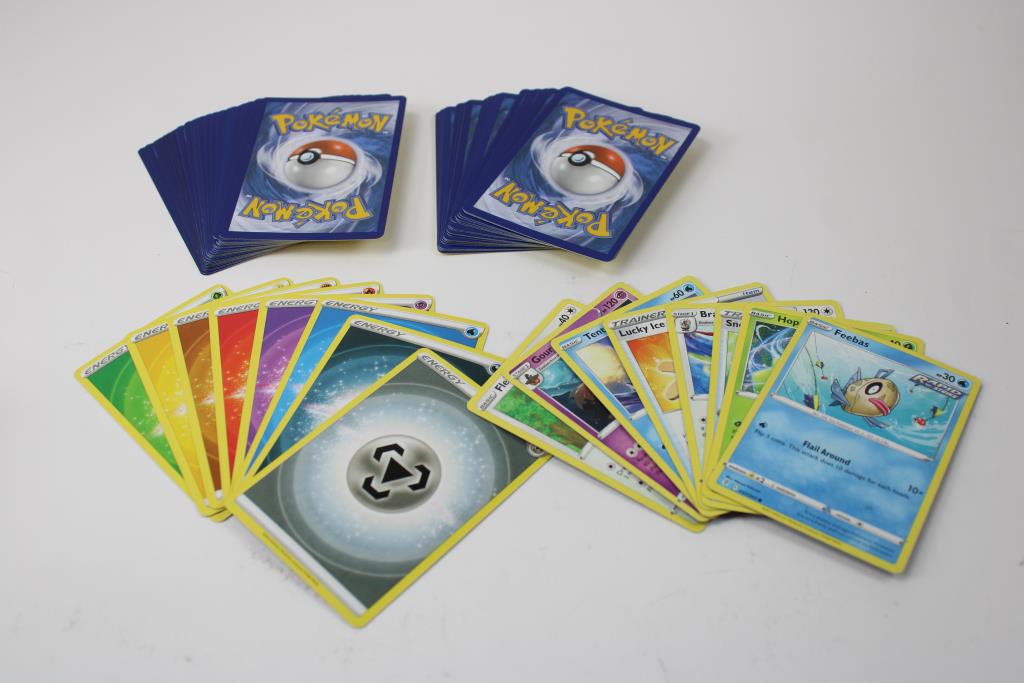 Pokemon, Universe V, And Marvel Trading Cards, 100+ Pieces | Property Room