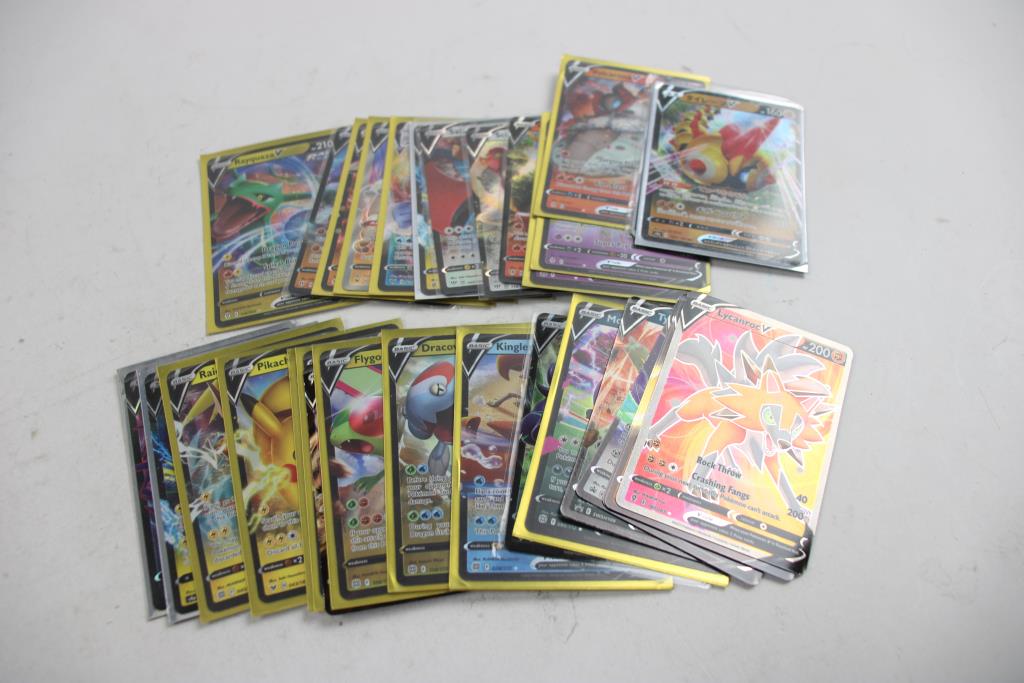 Pokemon V Card Lot - 25+ Cards | Property Room