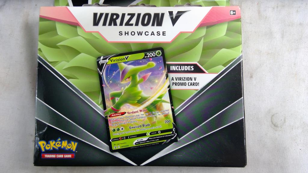 Pokemon Virizion V Showcase Boxes, 3 Pieces | Property Room