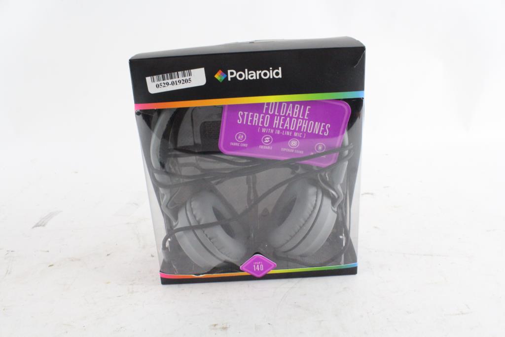 Polaroid Foldable Stereo Headphones | Property Room
