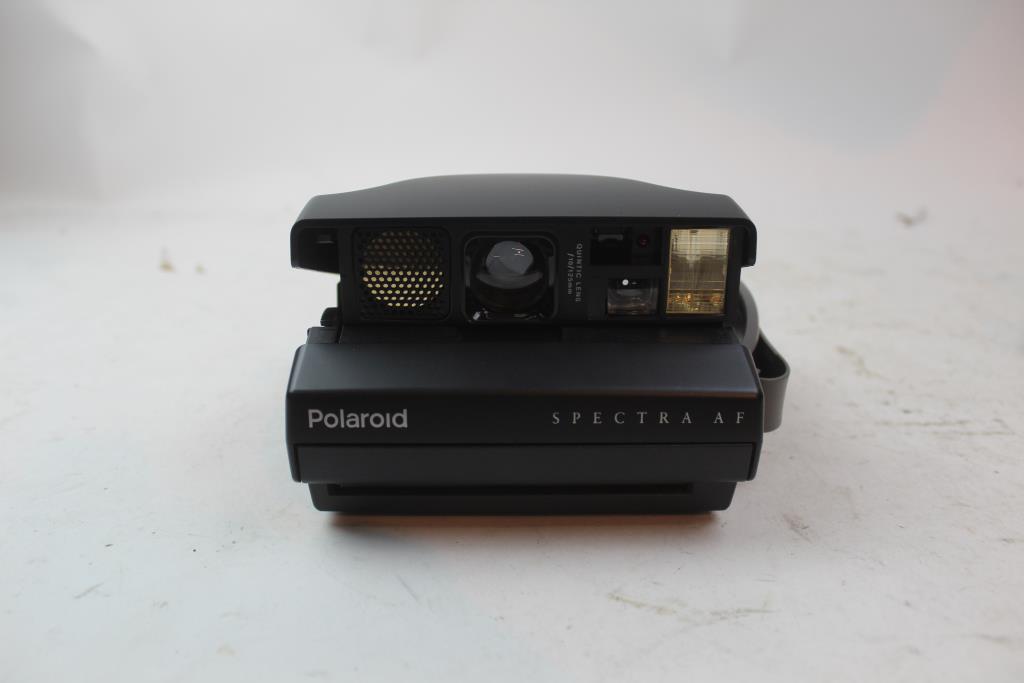 Polaroid Spectra AF Instant Film Camera W/Polaroid Bag | Property Room
