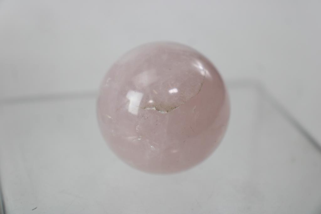 Polished Sphere Stone, Pink | Property Room