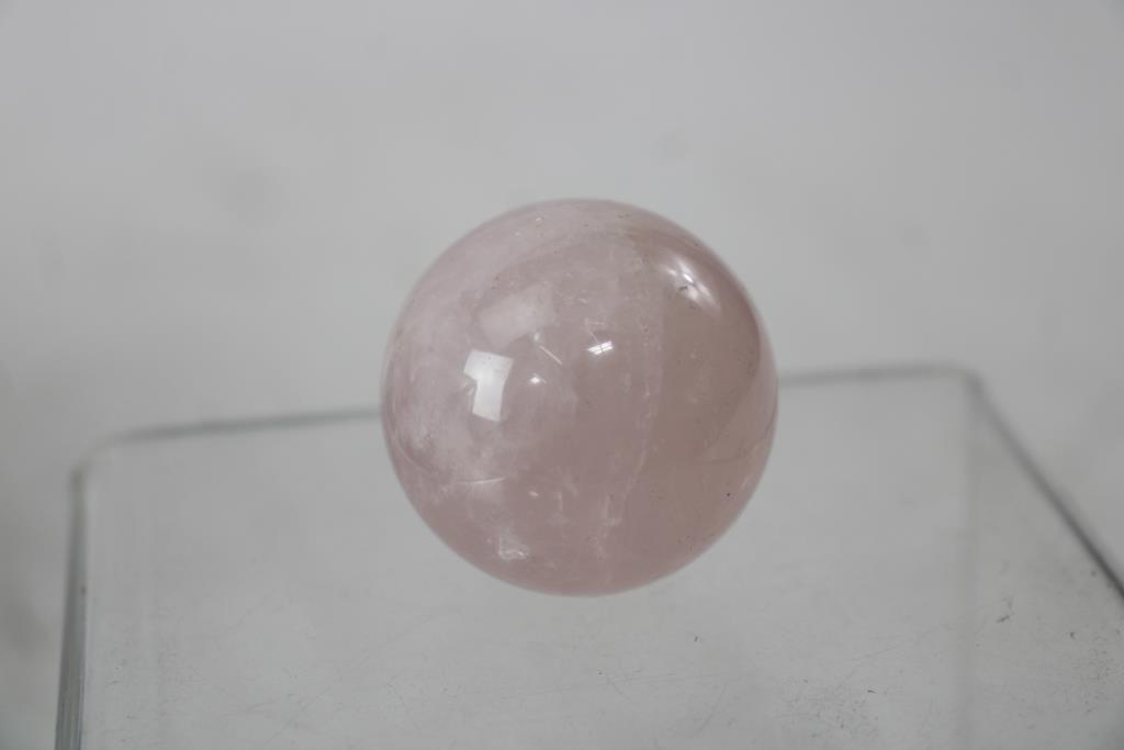 Polished Sphere Stone, Pink | Property Room