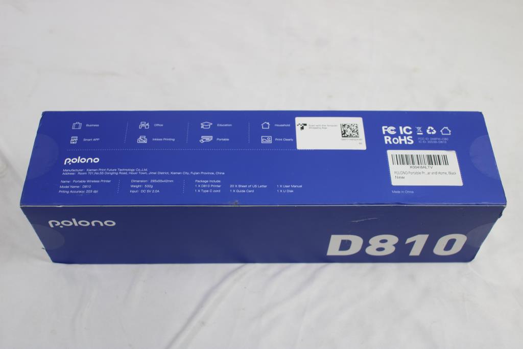 Polono D810 Portable Printer | Property Room