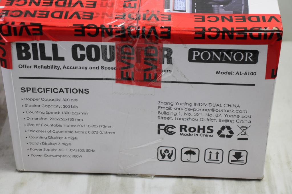 Ponnor, Bill Counter | Property Room