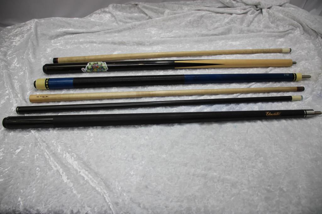 Pool Cues 4+ Pieces | Property Room