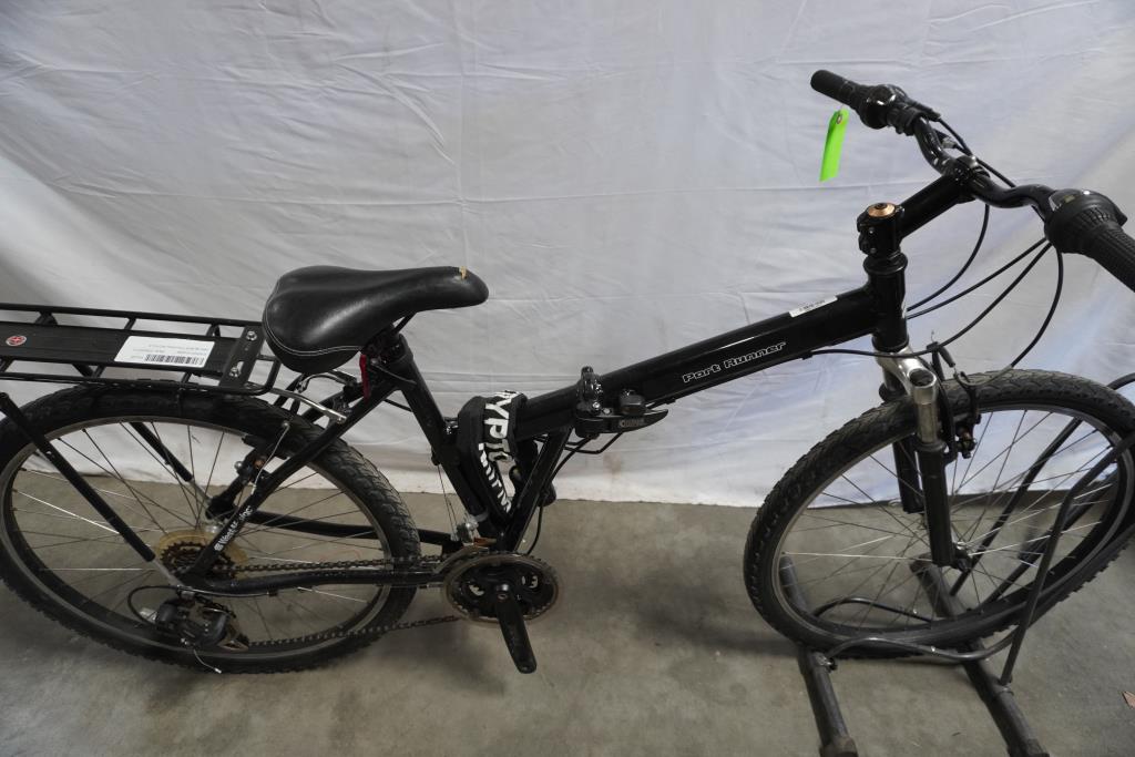 Port Runner Black Foldable Bike | Property Room