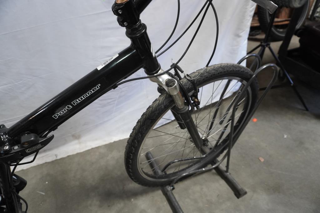 Port Runner Black Foldable Bike | Property Room