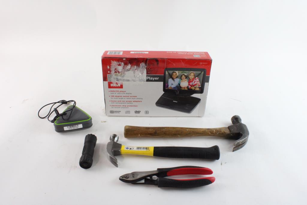 Portable DVD Player, Tools & More, 5+ Pieces | Property Room