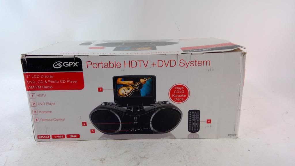 Portable HDTV+ DVD System | Property Room
